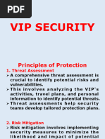 VIP Security and Escort Duties Overview | PDF | Bodyguard | Security Guard