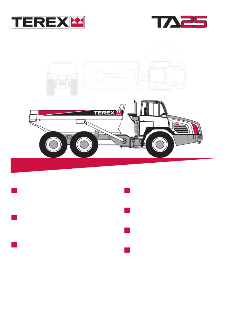 Terex Off Highway Dump Trucks Spec B0e7cb | PDF | Horsepower ...