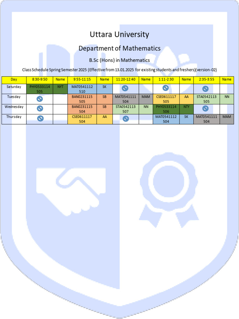 Uttara University | PDF