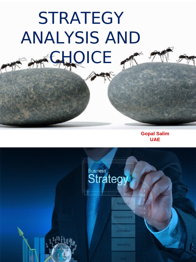 Strategy Formulation Choice1 | PDF | Swot Analysis | Strategic Management