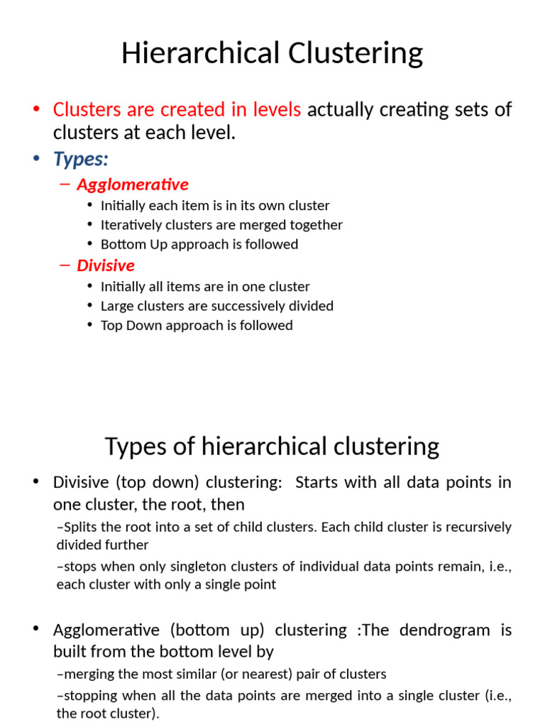 Hierarchical Clustering | PDF | Cluster Analysis | Data Mining