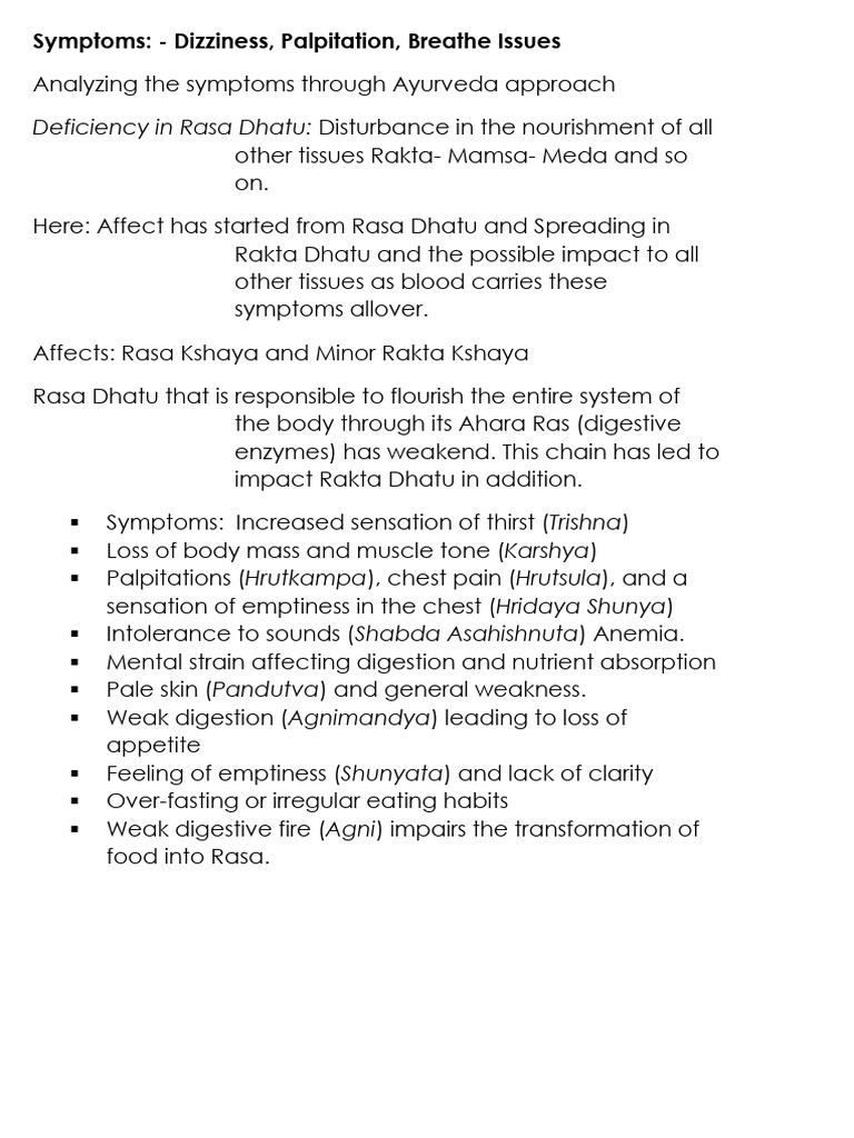 Rasa Dhatu | PDF | Ayurveda | Foods