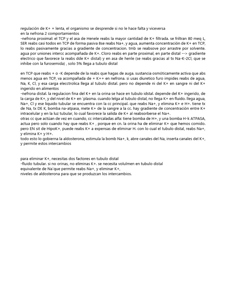 Regulación de K 1 | PDF