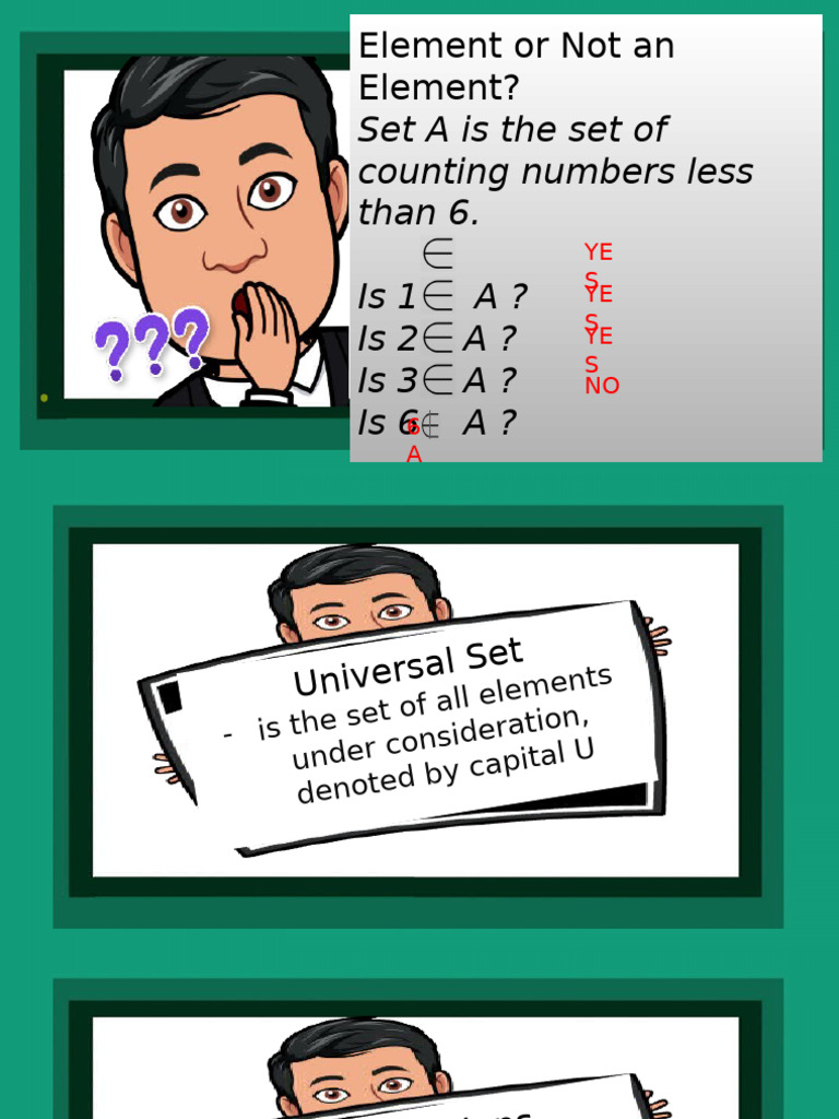 Set Theory: Operations and Examples | PDF