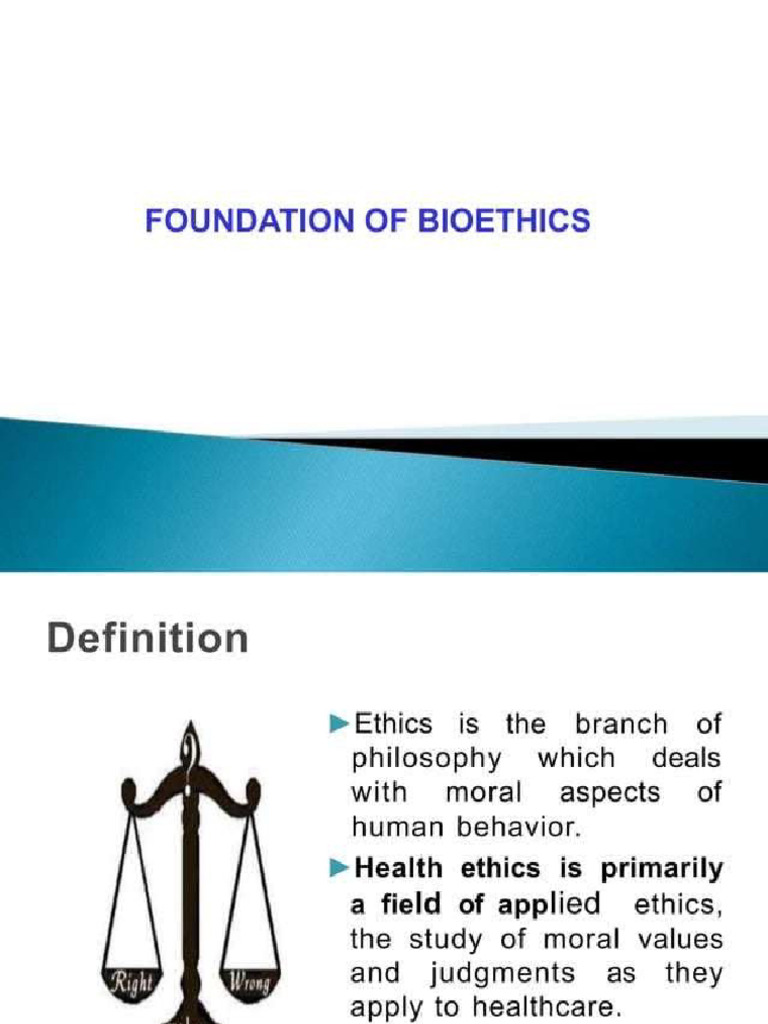 Bioethic 3 | PDF