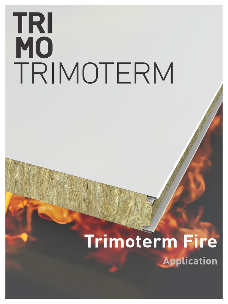 Trimoterm Fire Application | PDF | Fires | Smoke