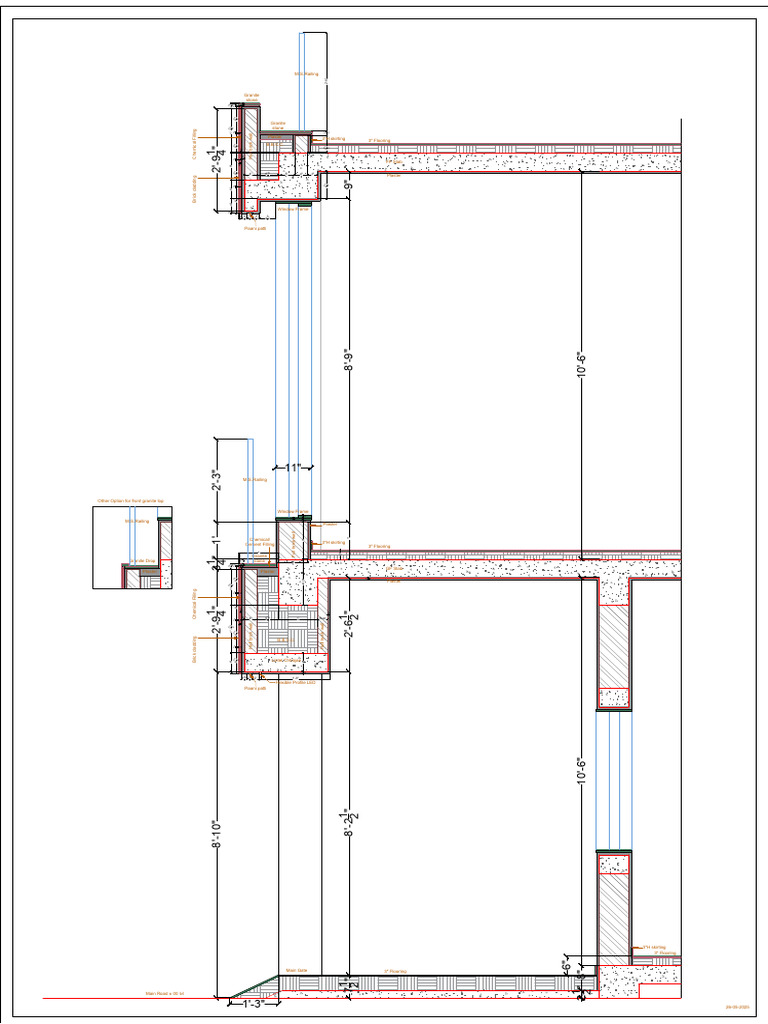 GN - WD - 03 - GF-FF Slab Elevation Detail (260525) | PDF | Structural ...