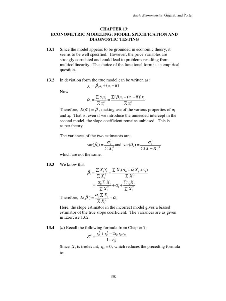 ch13 Ans | PDF | Bias Of An Estimator | Variance