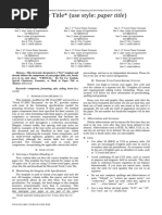 IEEE Paper-Conference-Template-A4 | PDF | International System Of Units ...