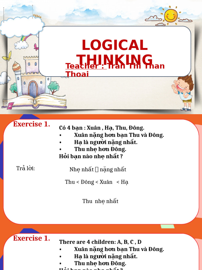 Logical Thinking | PDF