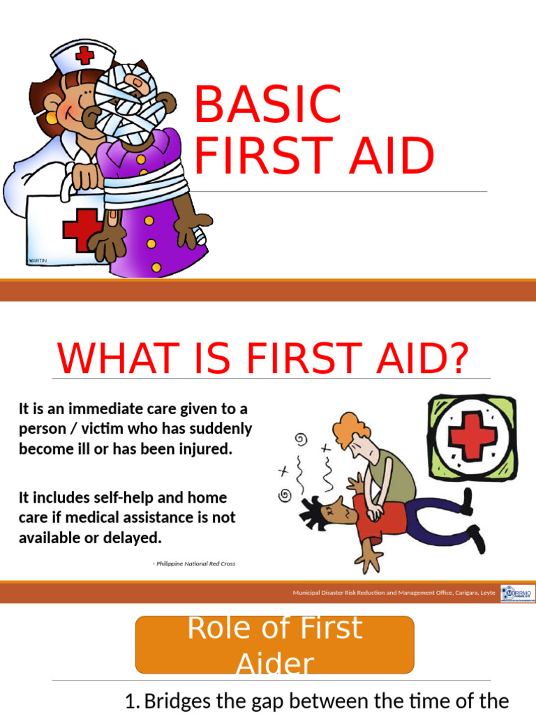 1 Intro To First Aid | PDF | First Aid | Medical Specialties
