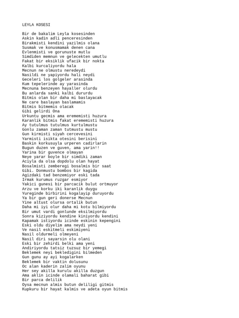 Leyla Kosesi | PDF