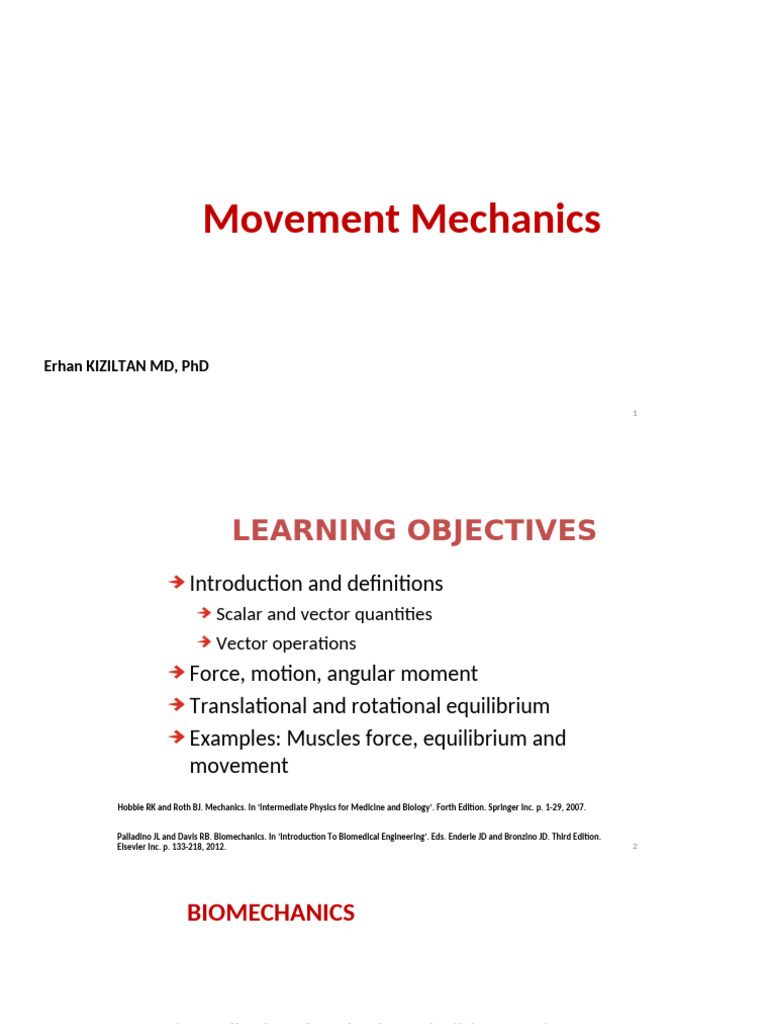 D1K7-MP 06 Movement Mechanics 2h | PDF | Rotation Around A Fixed Axis | Force