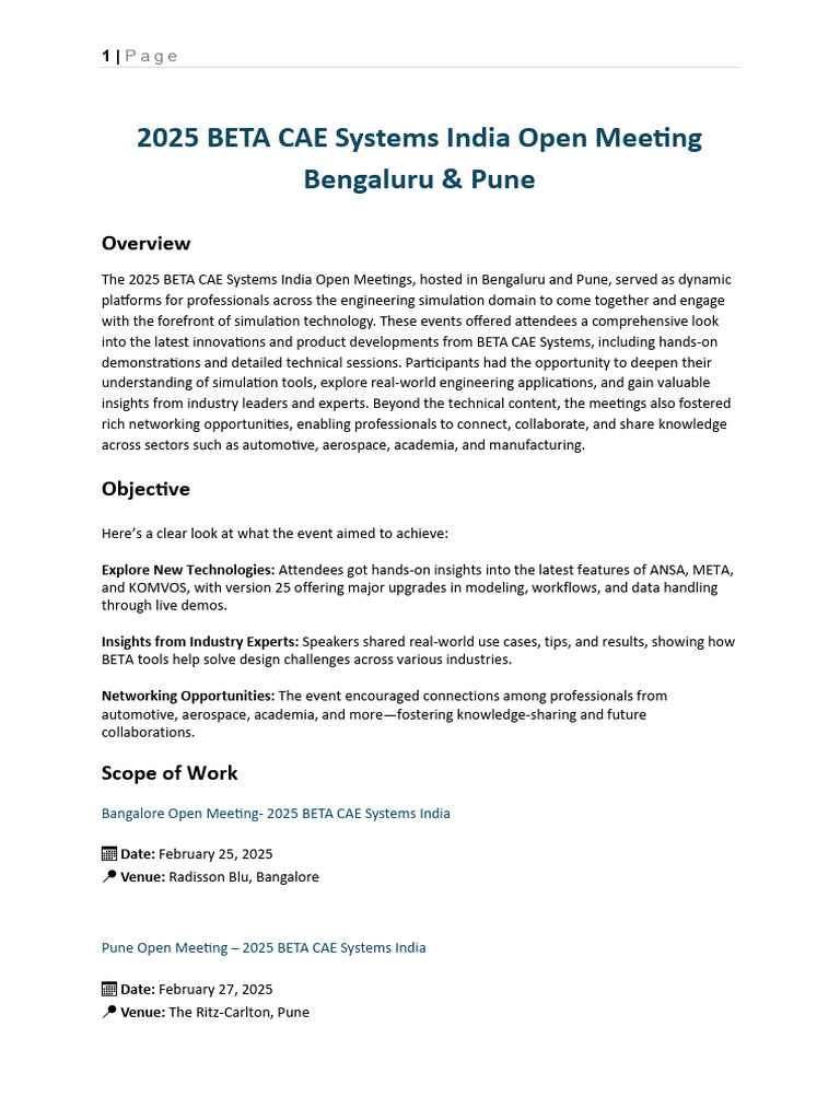 Cadence Beta case study 2025 | PDF | Simulation