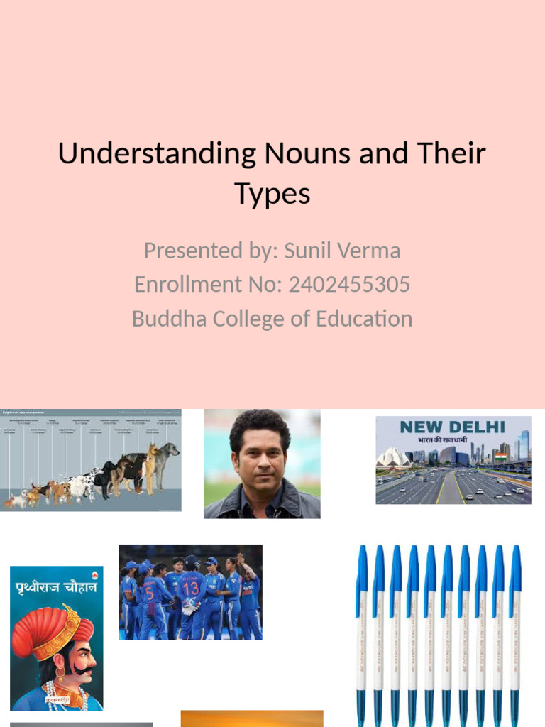 Understanding Nouns Presentation Final | PDF