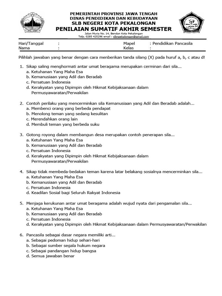 Pend. Pancasila | PDF