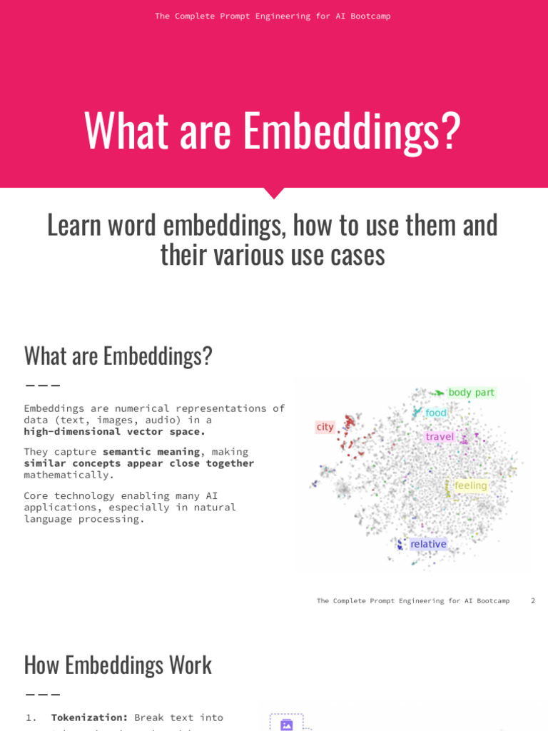 Understanding Vector Embeddings | PDF | Machine Learning | Information Science