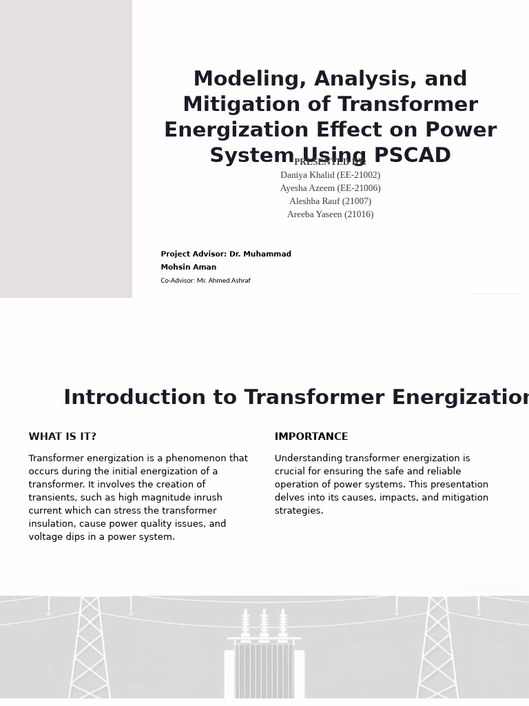 Fye Presentation (Autosaved) | PDF | Transformer | Resistor