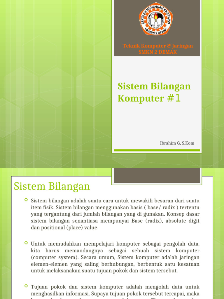 Sistem Bilangan Komputer | PDF