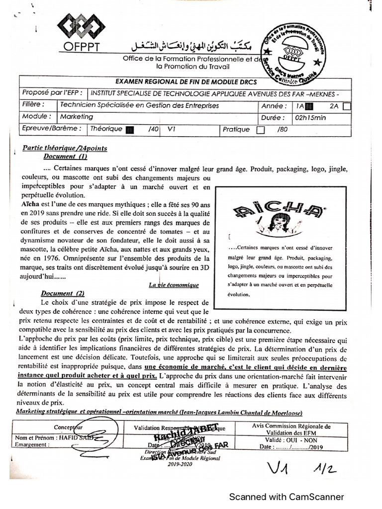 EFMR - Marketing 19-20 V1 | PDF