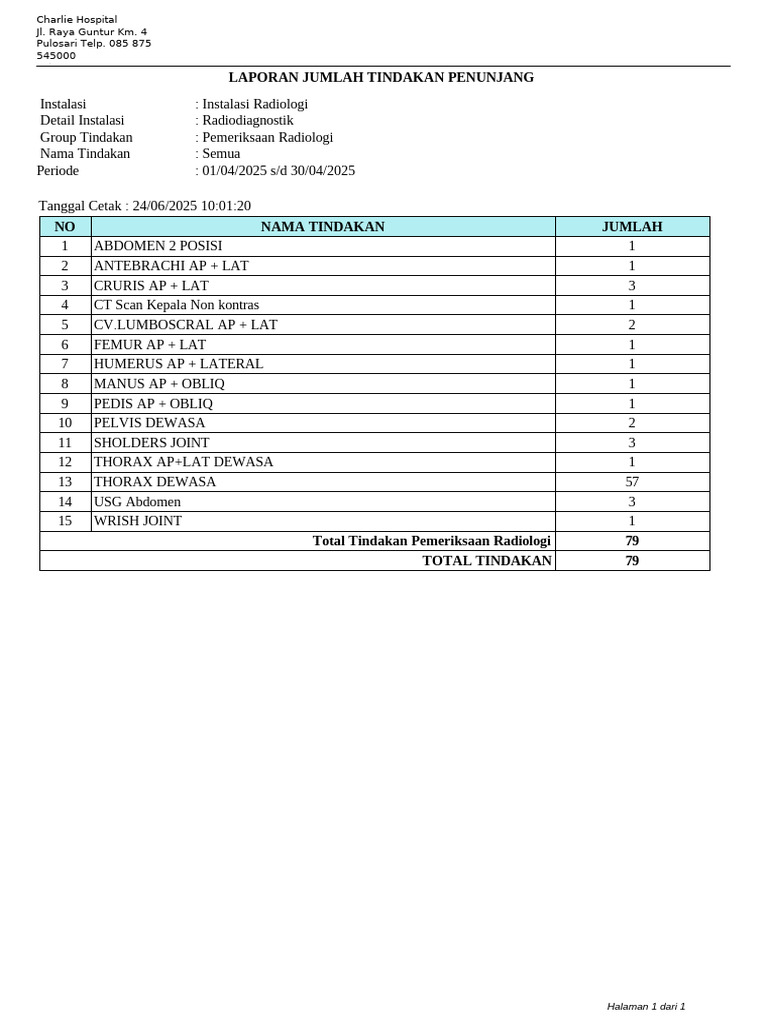 Laporan_jumlah_kunjungan | PDF
