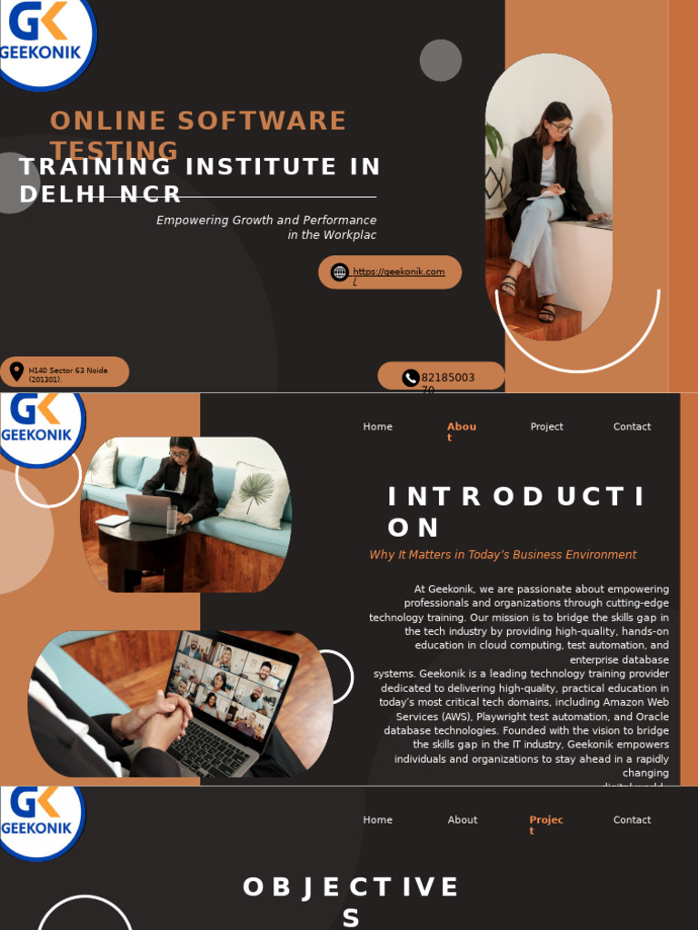 Online Software Testing Training Institute | PDF | Software Testing ...