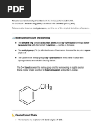 Benzaldehyde: Structure and Uses | PDF | Aromaticity | Aldehyde