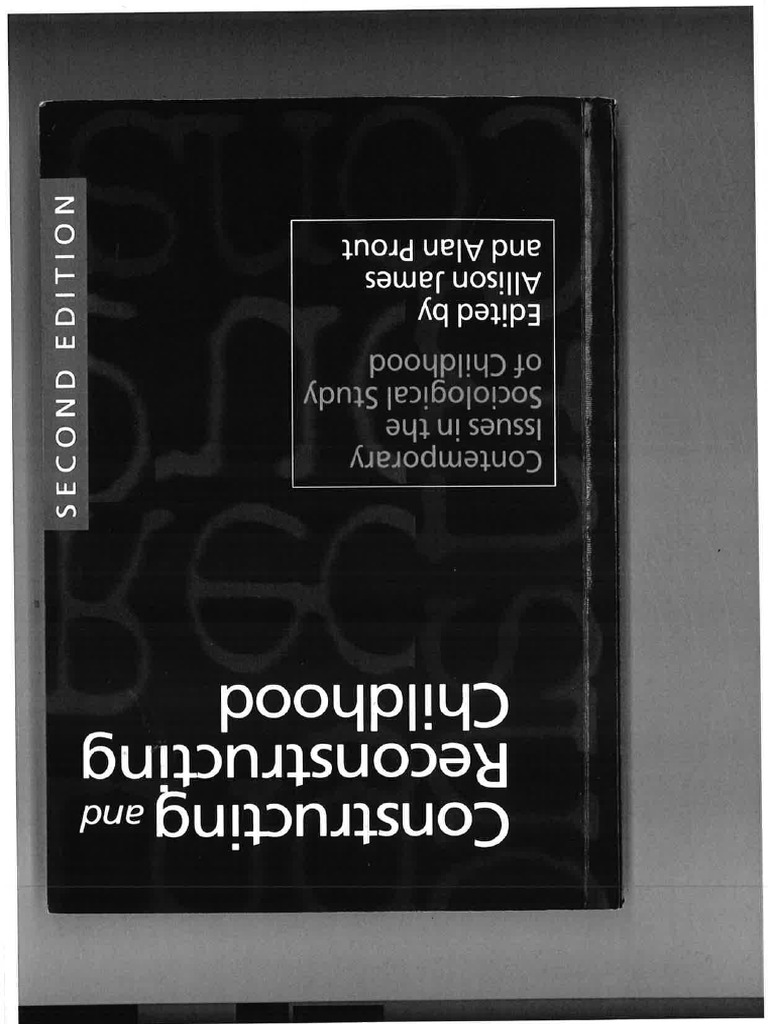 Artikkel 1 & 2 James and Prout Constucting and Reconstructing Childhood ...