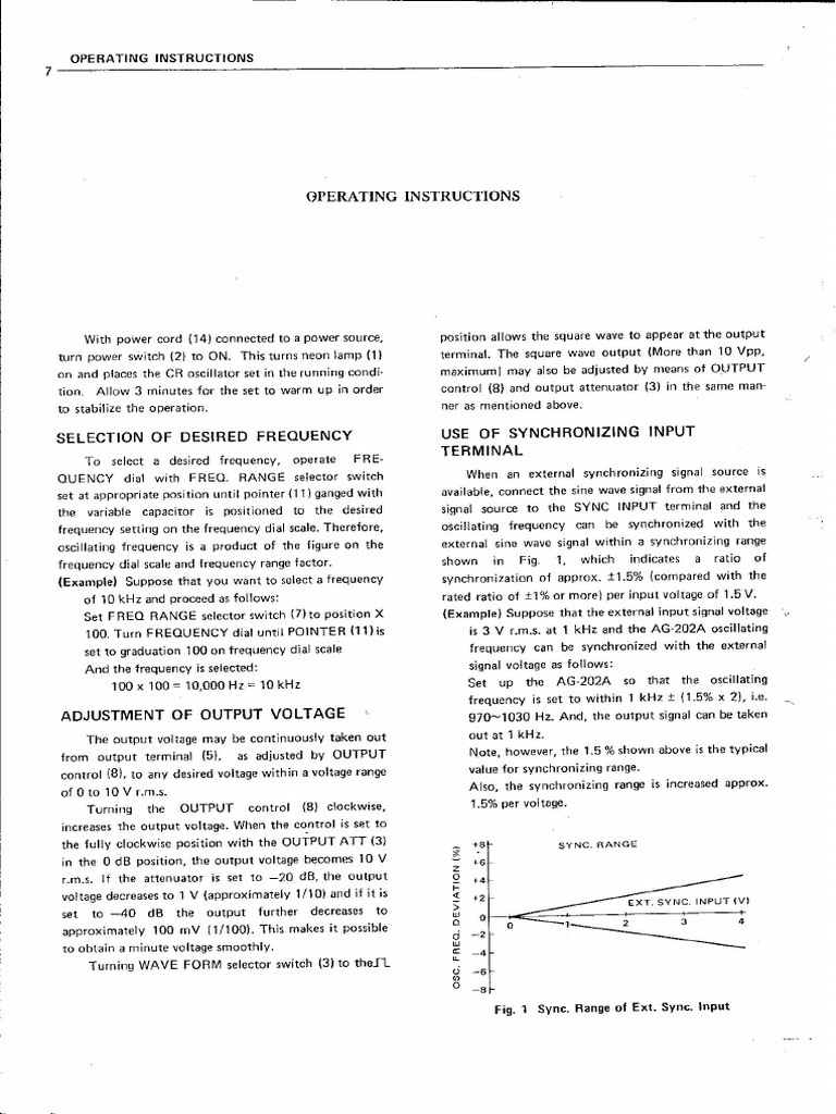 Using Audio Signal Generator To Measure Amplifier | PDF
