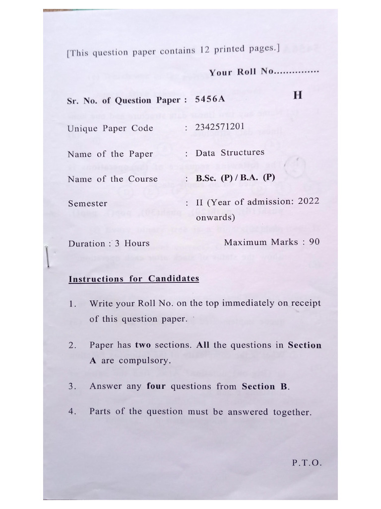 Data Structures | PDF