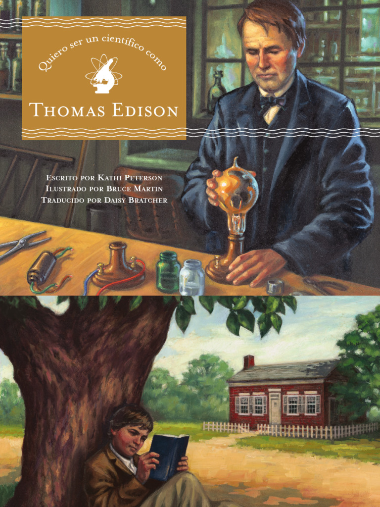 Thomas Edison: Inventor y Científico Infantil | PDF | Thomas Edison ...