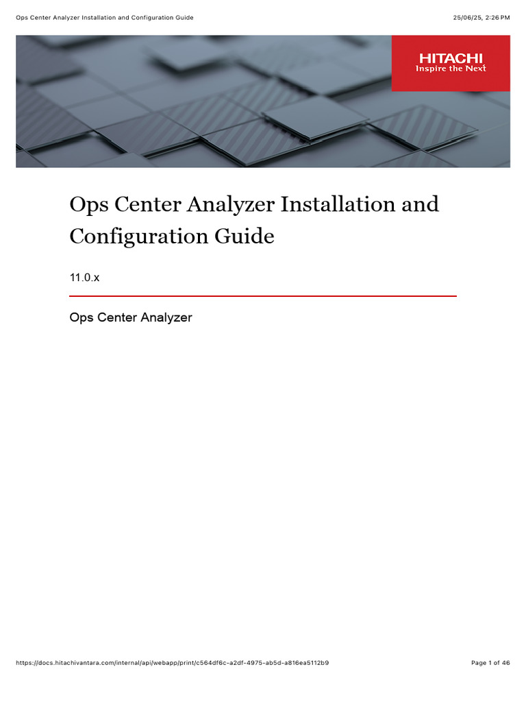 Ops Center Analyzer Installation and Configuration Guide1 | PDF | Java ...