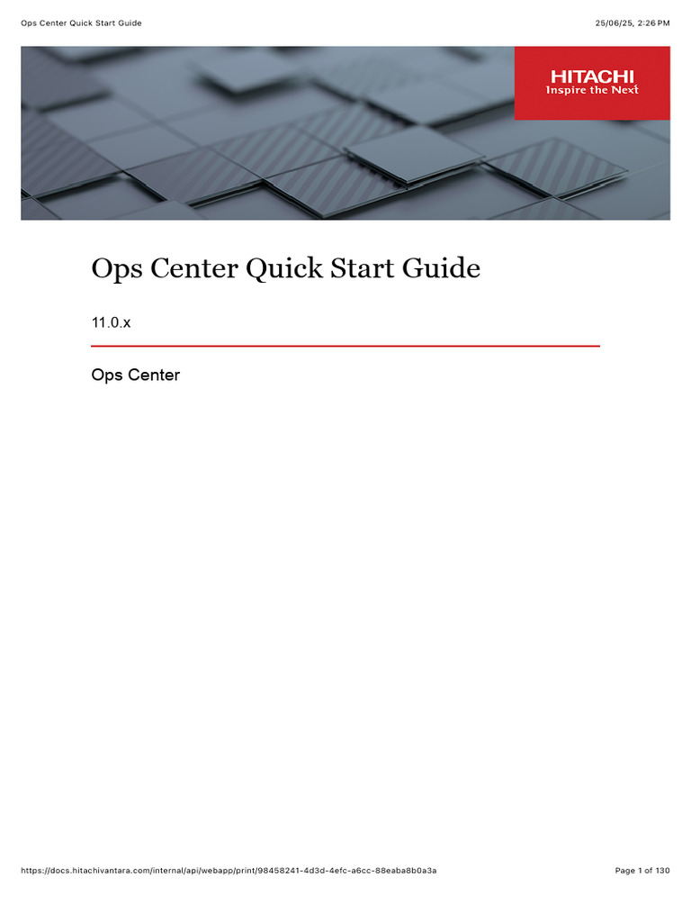 Ops Center Quick Start Guide1 | PDF | Software Repository | Active ...