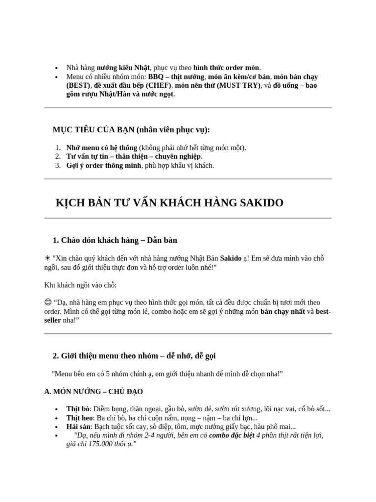 PH C V Nhà Hàng | PDF