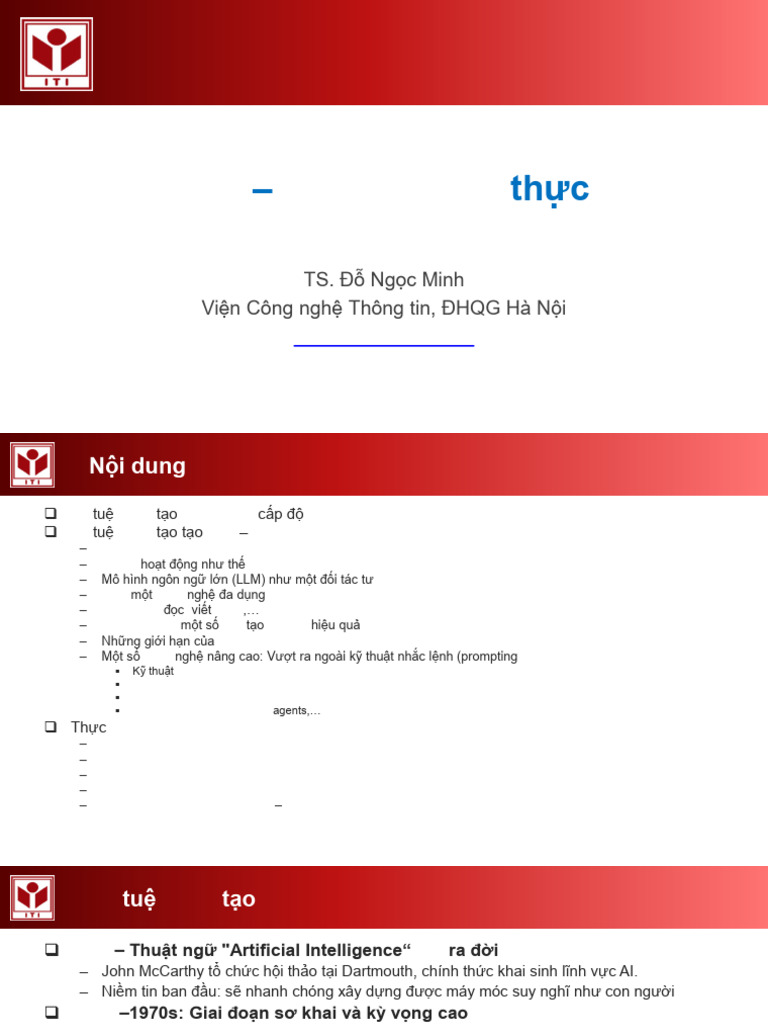 Ai GenAi Nguyen Ly Va Thuc Hanh | PDF