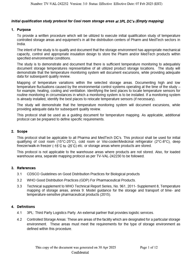 Temperature Mapping | PDF | Refrigerator | Calibration