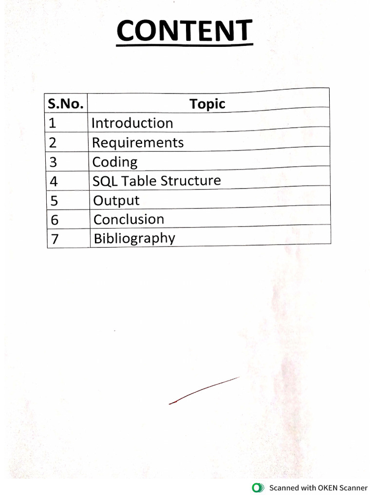 Ip Project File Sample | PDF