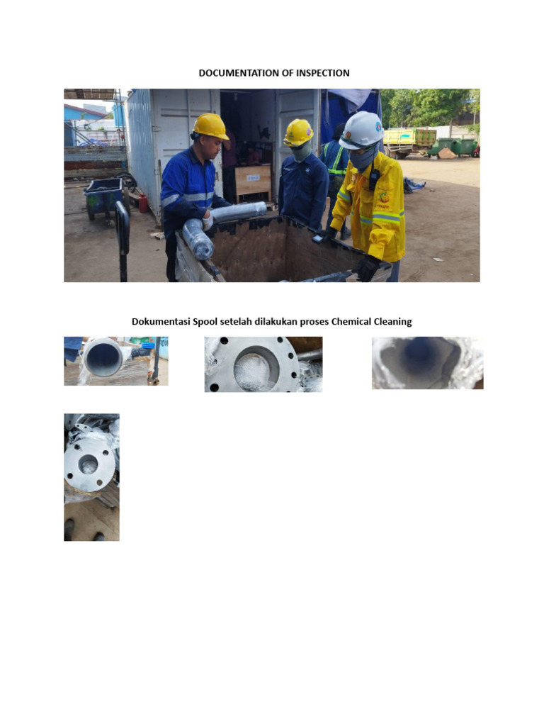 Documentation of Inspection | PDF