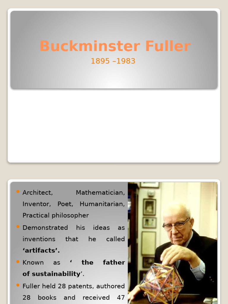 18.buckminster Fuller | PDF | Dome | Invention