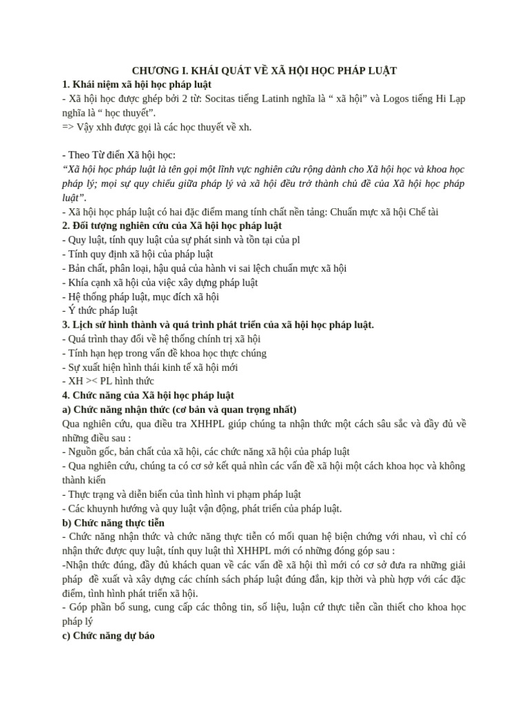 Đề cương XHH | PDF