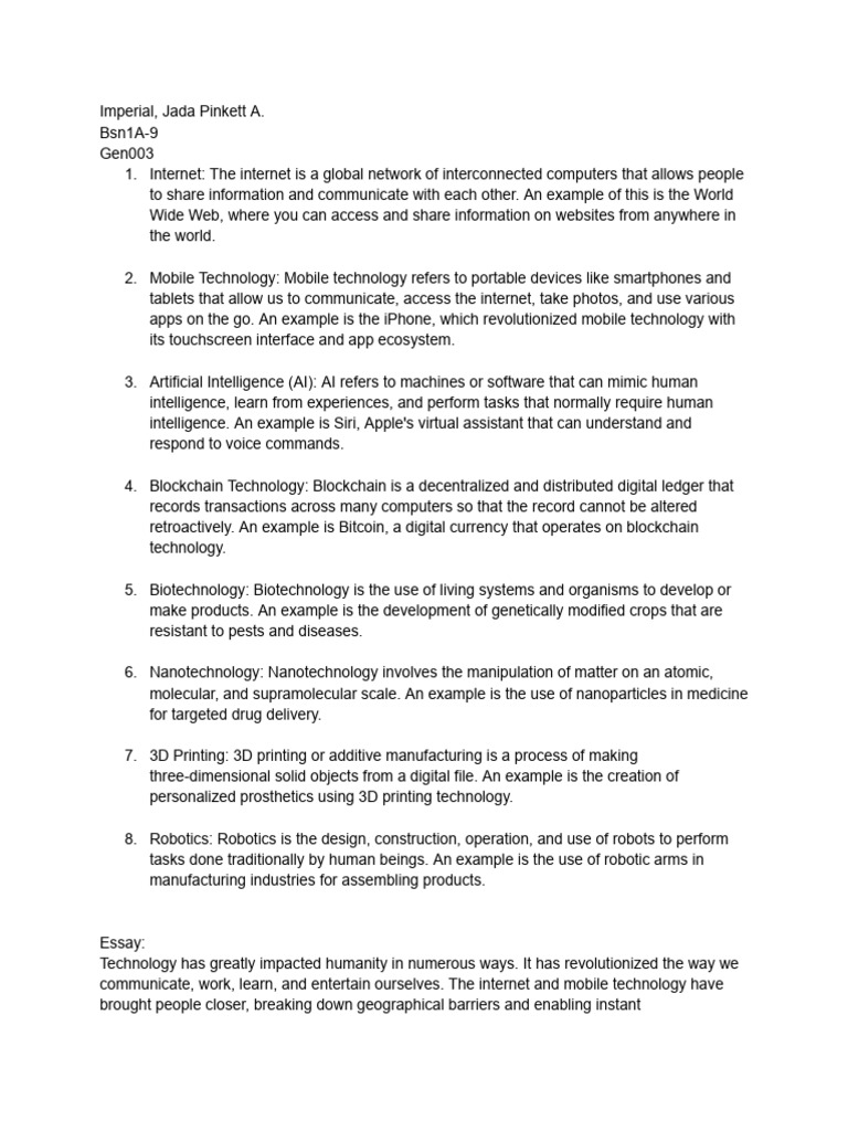 Gen003-Imperial, Jada Pinkett A. | PDF | Mobile Technology | Artificial Intelligence