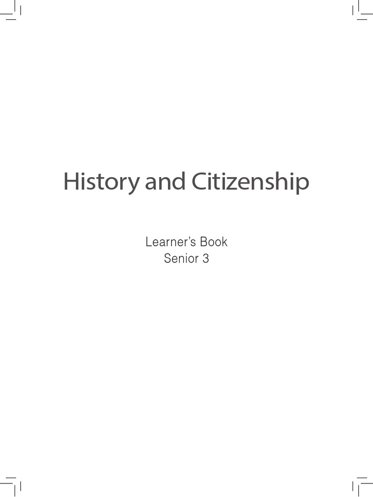 History Citizenship s3 SB | PDF