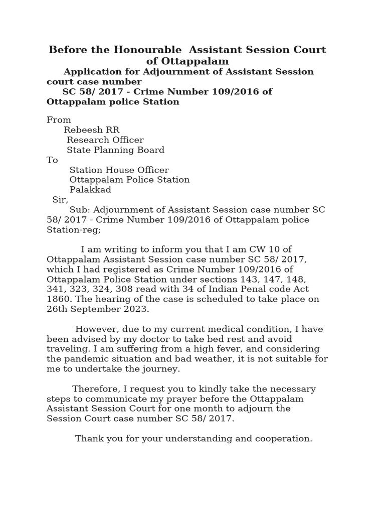 Adjournment | PDF
