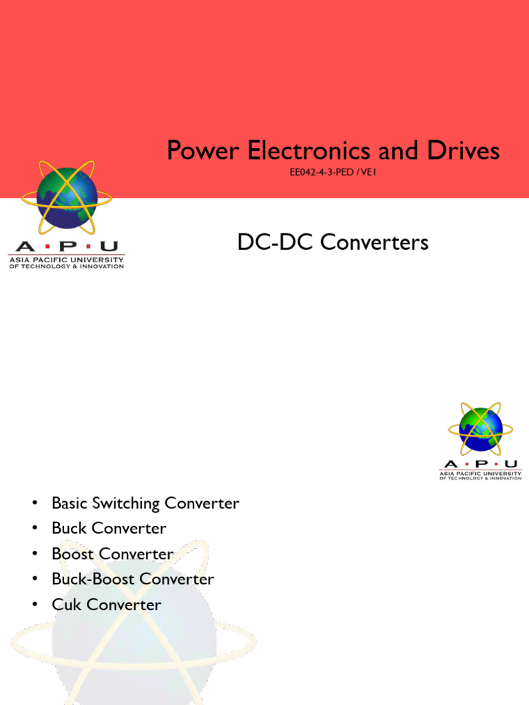 Chapter 3-DC-DC Converters | PDF | Inductor | Capacitor