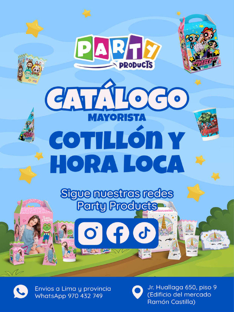 Catálogo Cotillón y Hora Loca - Party Products | PDF