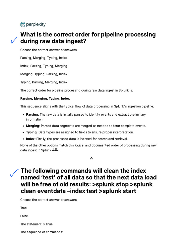 What Is The Correct Order For Pipeline Processing | PDF | Cloud ...