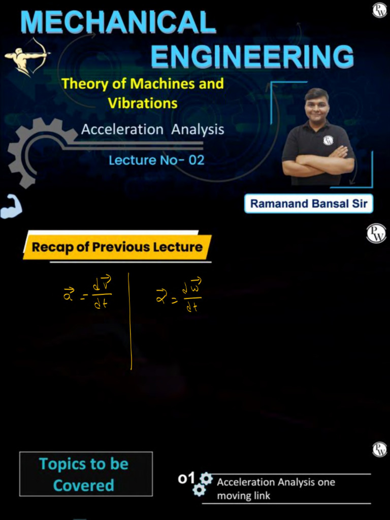 Acceleration Analysis 02 _ Class Notes | PDF