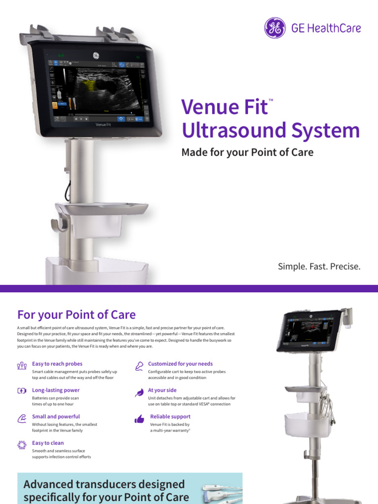 Brochure Venue Fit Made For Your Point of Care Pocus 2023 jb20303xx ...