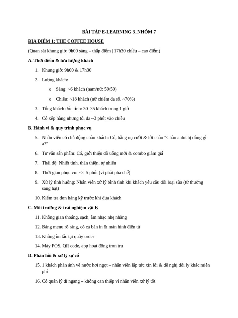 E-Learning 3 - Nhóm 7 | PDF