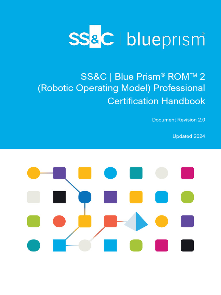 Blue Prism ROM 2 Certification Handbook | PDF | Automation | Change ...